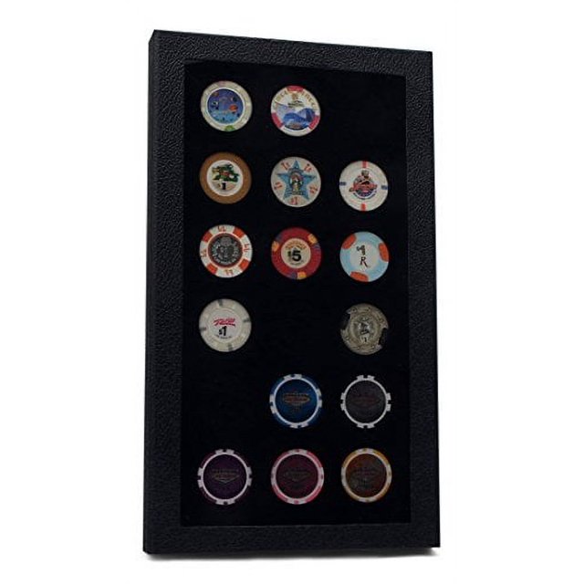 "Pride" Casino Chip Display Case by Hobbymaster - Walmart.com