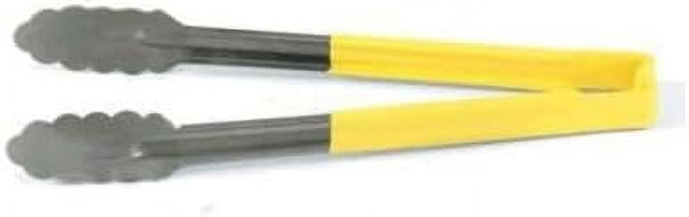 Pride Color Coded Kool-Touch S/S Scalloped Tong, Yellow, 16 - Walmart.com