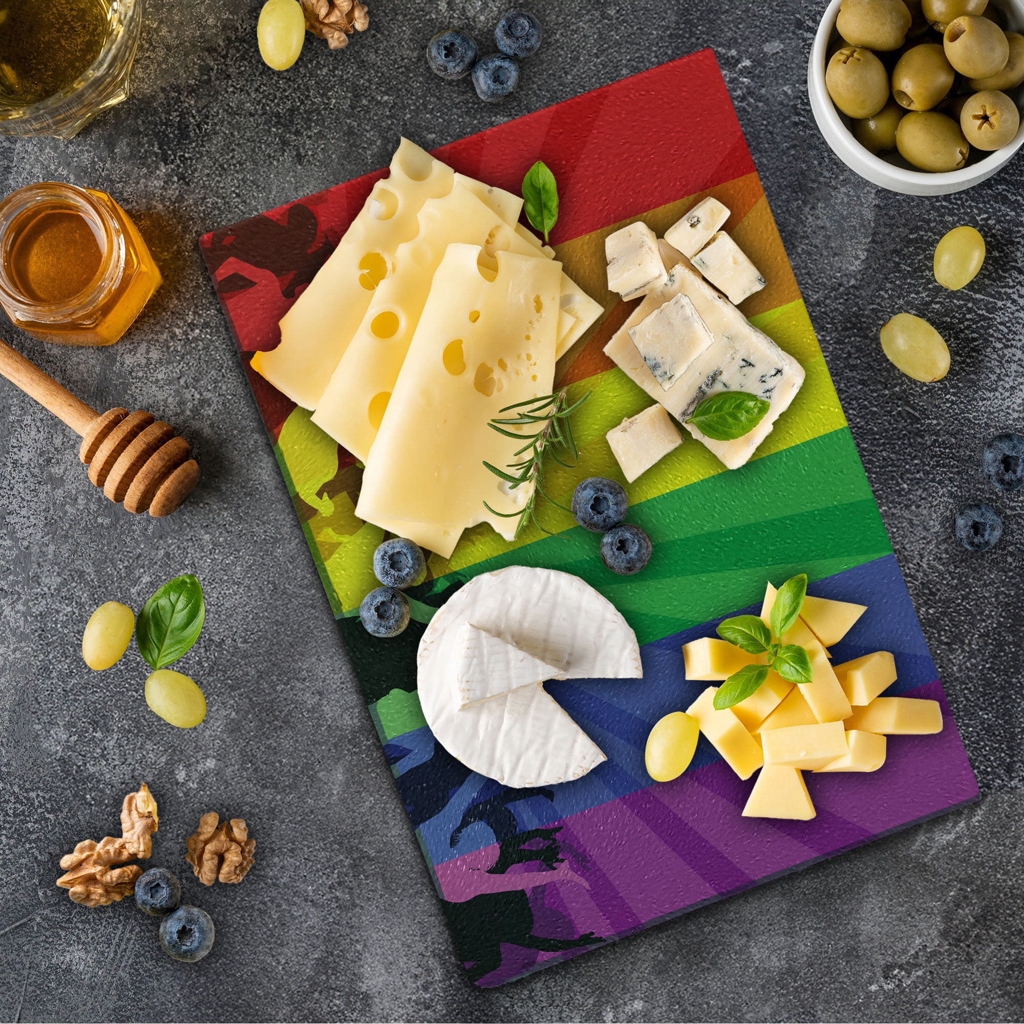 Pride Cutting Board People Celebrating International Day For Lgbt