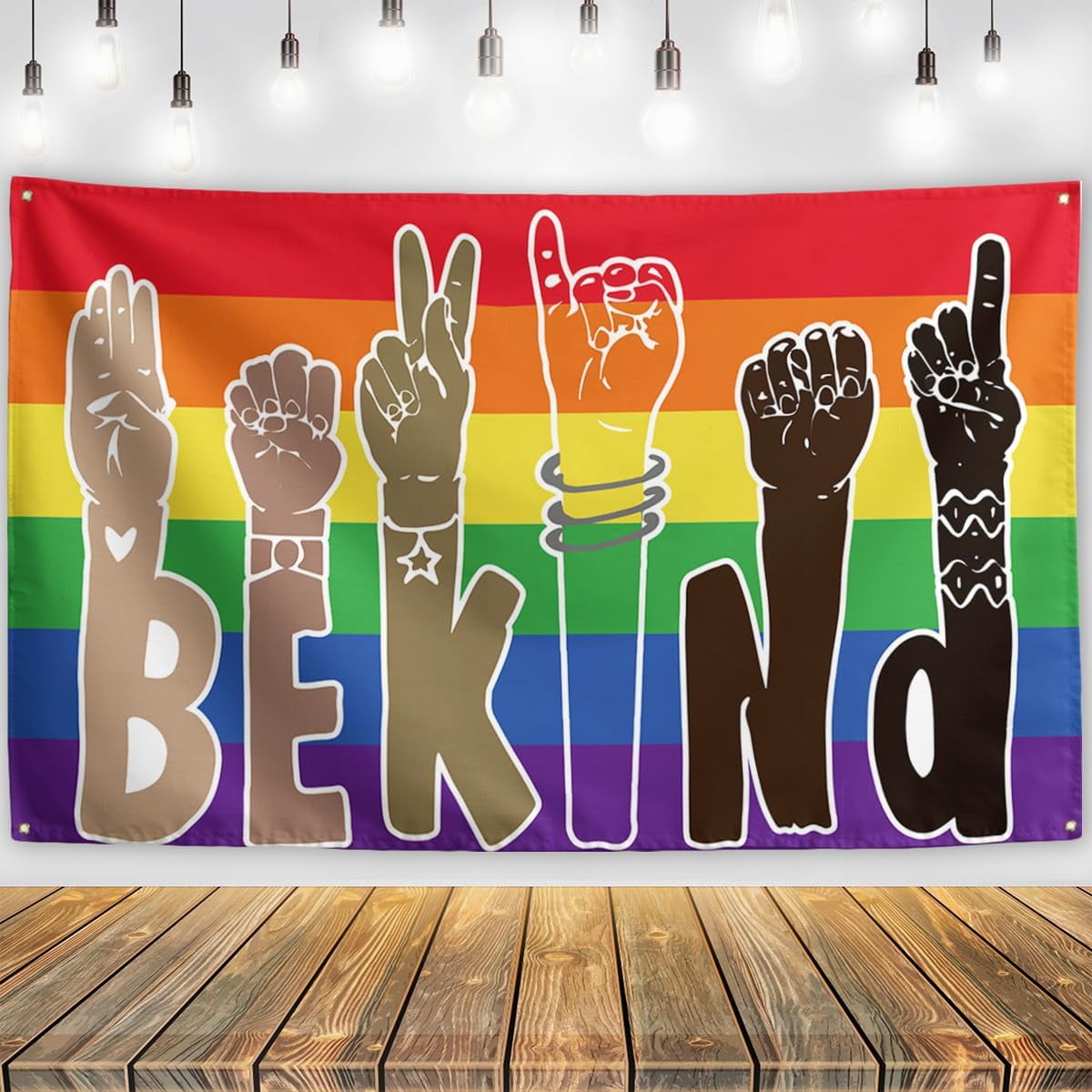 Pride Decorations Happy Pride Backdrop Gay Pride Banner LGBT Pride Day ...