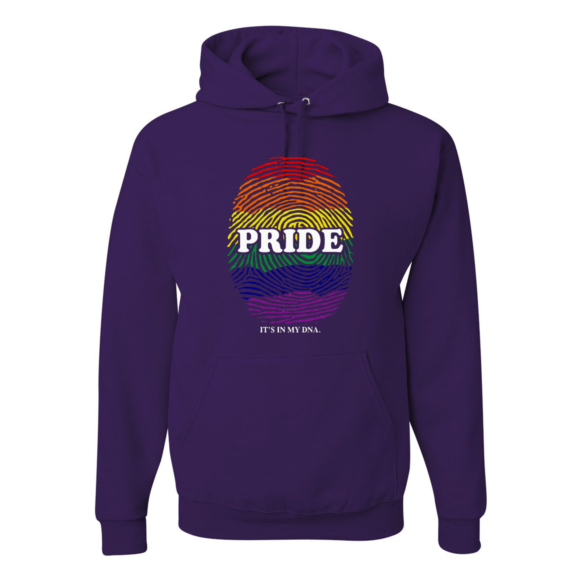 Pride Finger print Its In My DNA LGBT Rainbows Pride Mens Hoodies ...