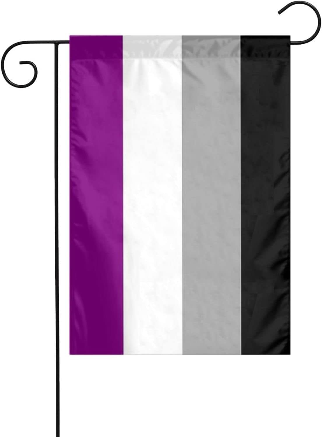 Pride Flag LGBTQ Garden Flag, Asexual Pride Flag Outdoor Decorations ...