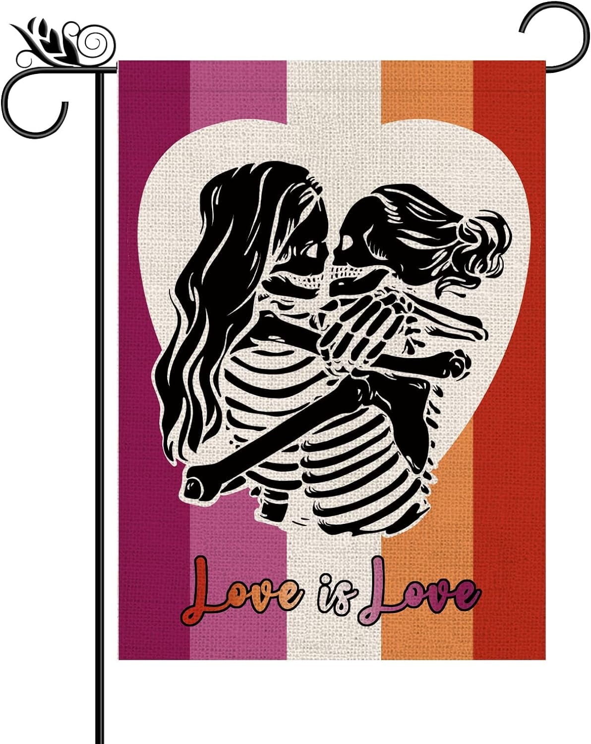 Pride Flag Rainbow Garden Flag Love is Love Vertical Double Sided ...