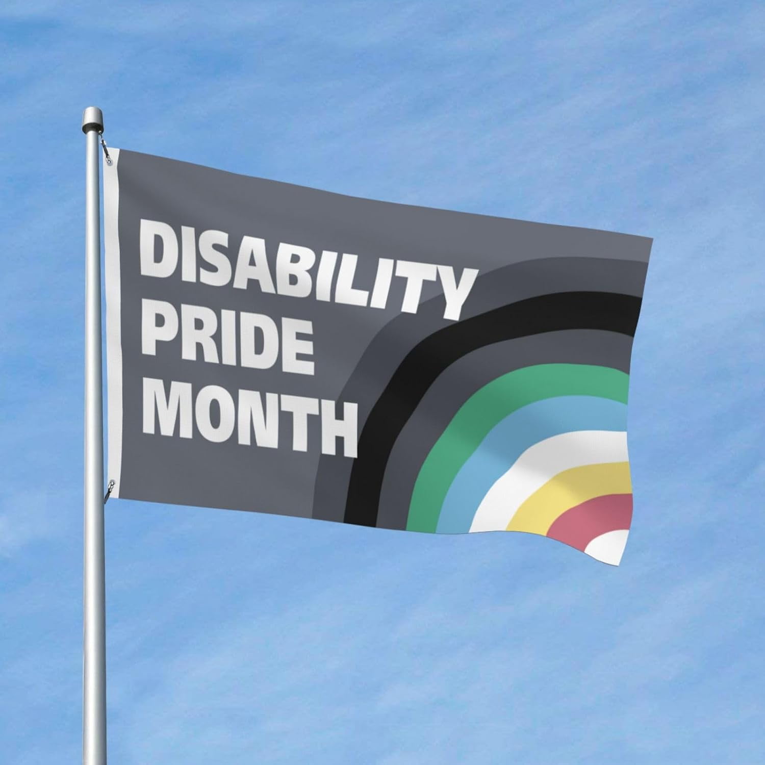 Pride Flags Disability Pride Flag 3x5 Ft (90x150cm) Disability Pride ...