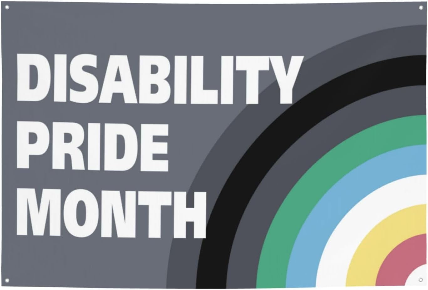 Pride Flags Disability Pride Flag 4x6 Ft (120x180cm) Disability Pride ...
