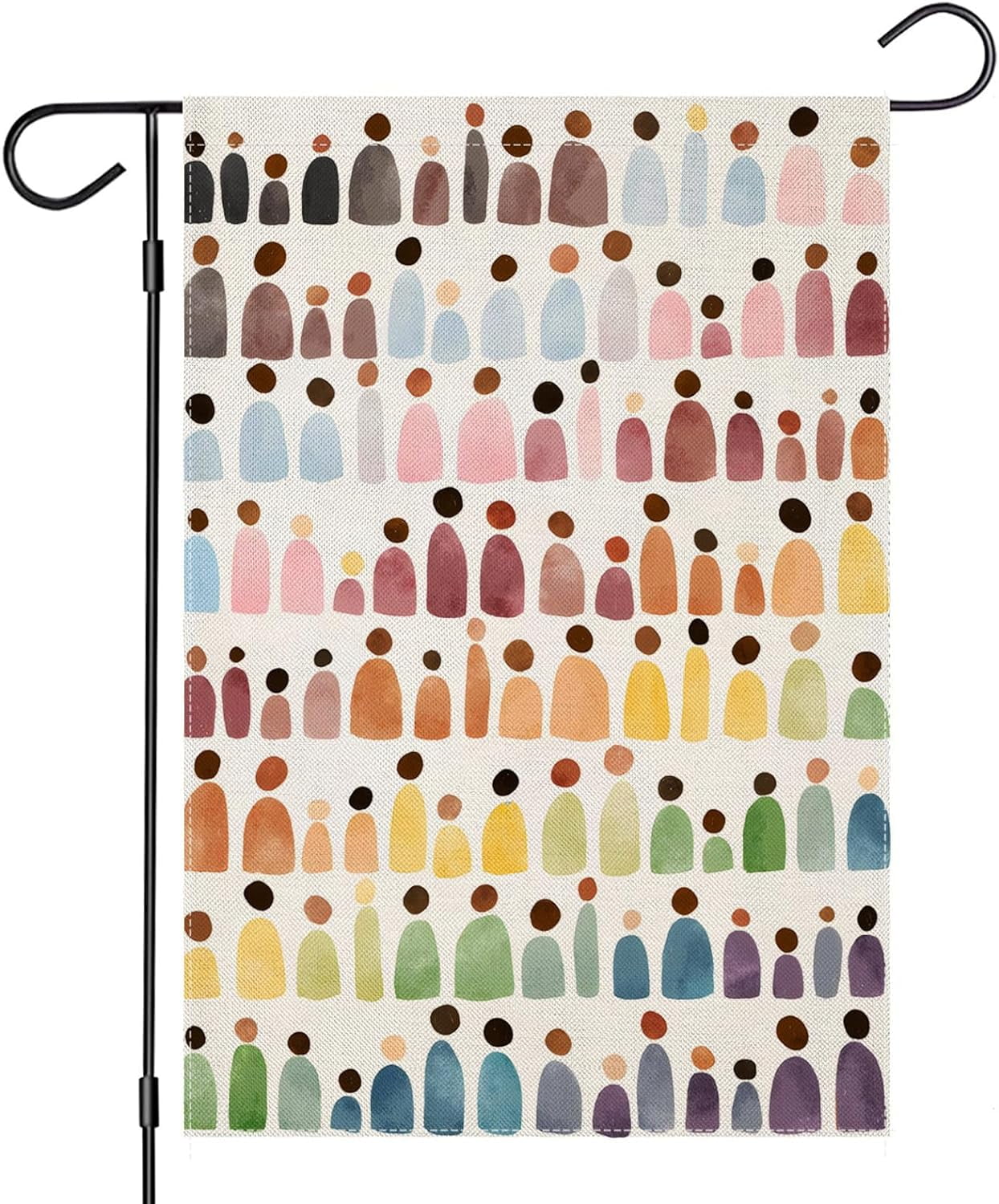 Pride Garden Flags for Outside, Colorful Love Always Wins Pride Gay ...