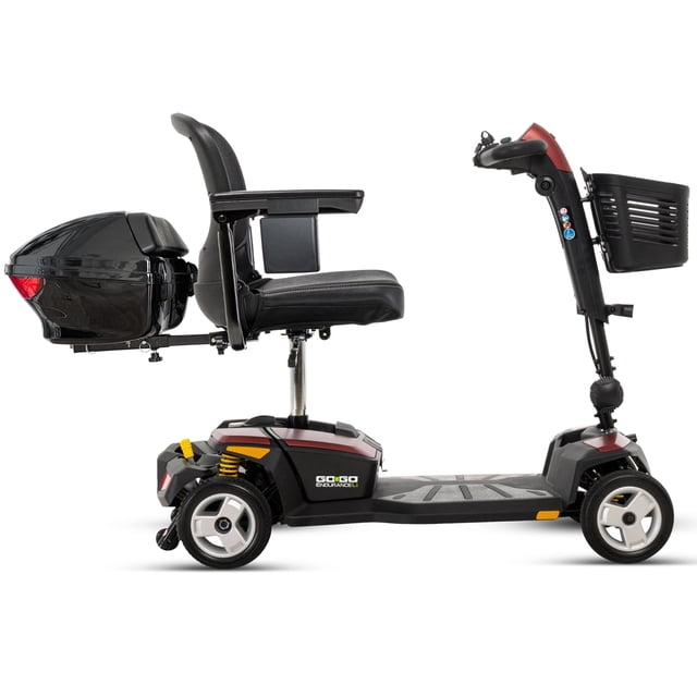 Pride Go Go Endurance Li Mobility scooter with Storage Pod and cup ...