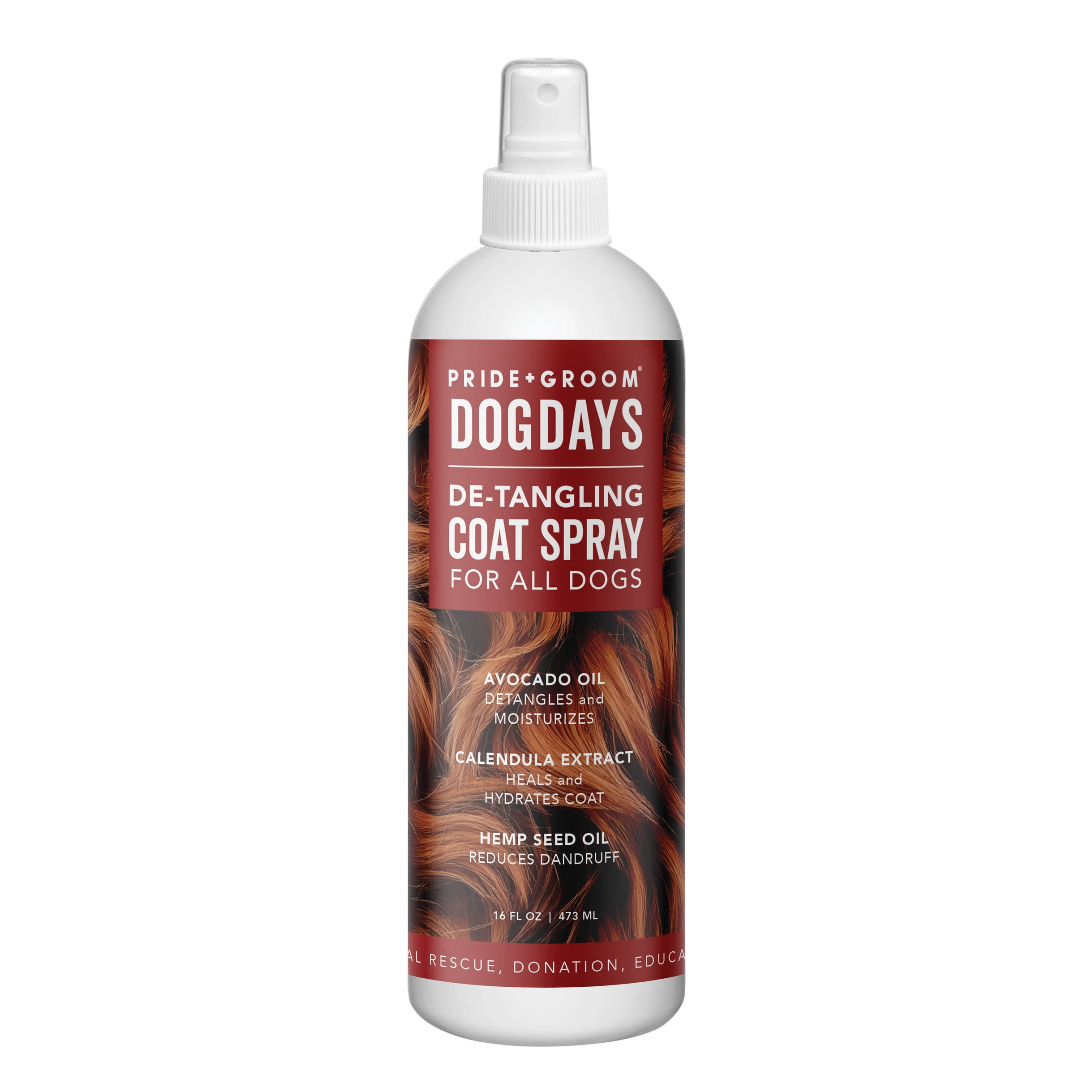 Pride and Groom DogDays Detangling Coat Spray for All Dogs ...