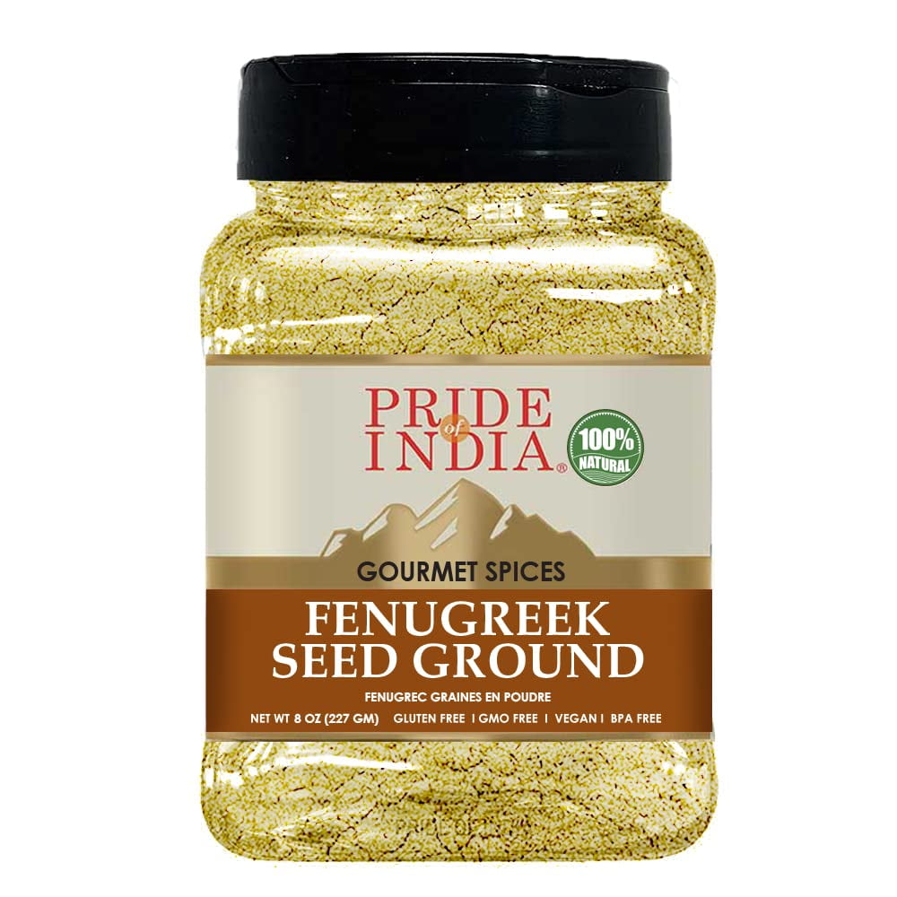 Pride of India – Fenugreek Seed Ground – Gourmet Indian Spice – Vegan ...