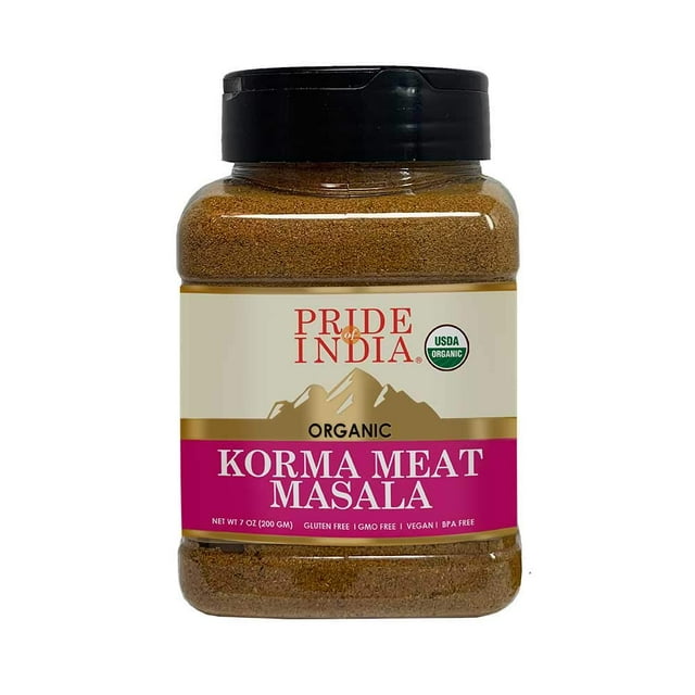 Pride of India – Korma Meat Masala Mix – Ideal for Traditional Meat ...