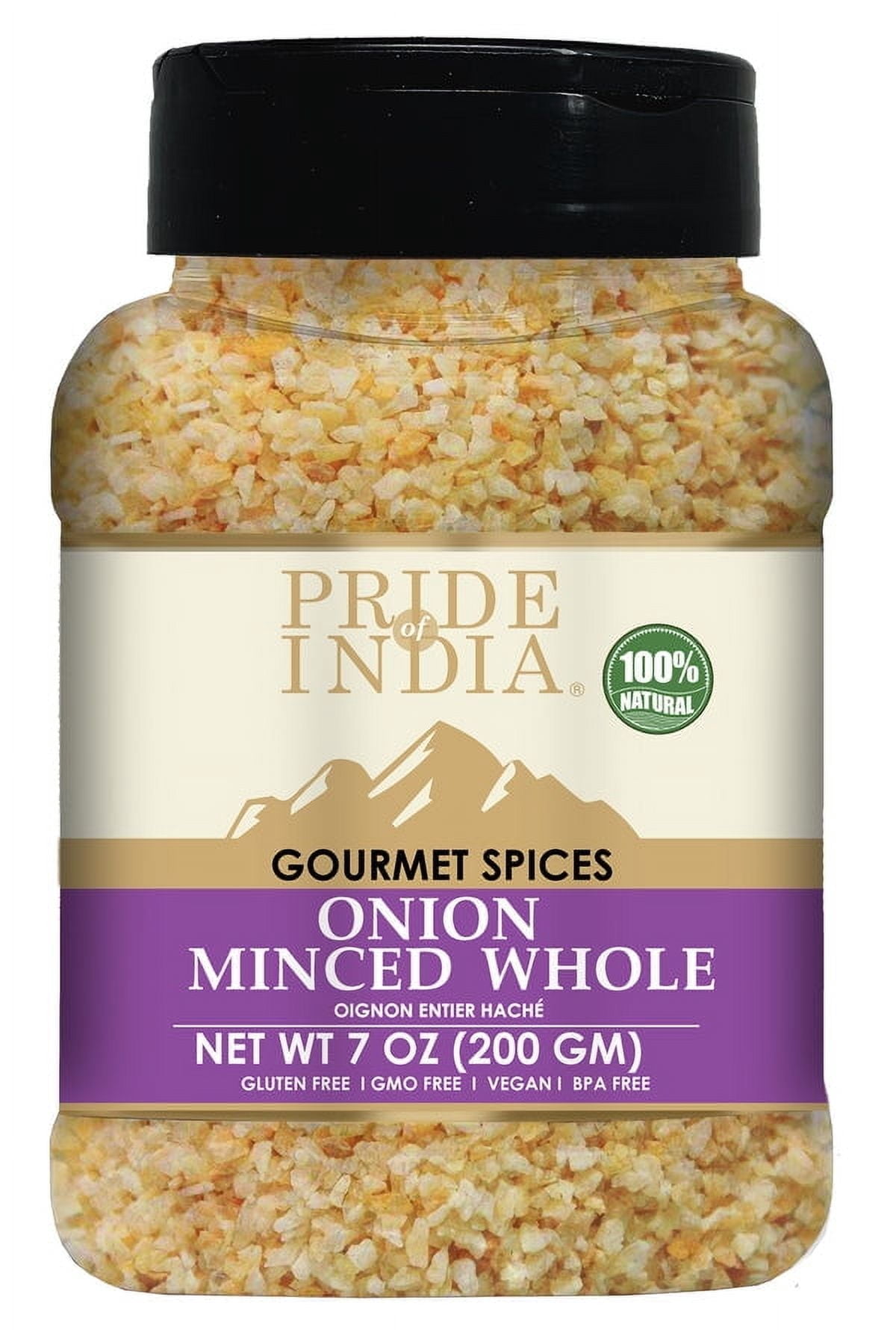 Pride of India Minced Onion 7 oz 200 gm Ready to Use Fresh Onion for ...