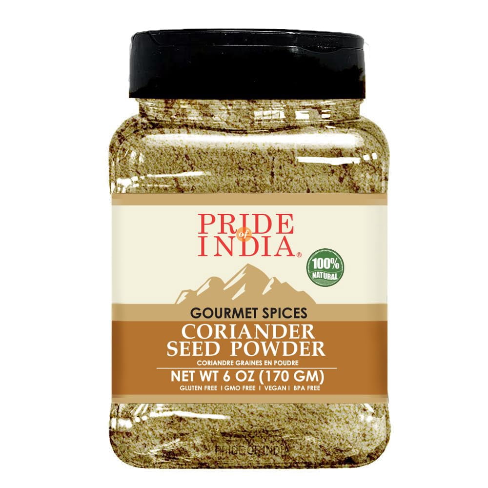 Pride of India - PACK of 6 - Coriander Seed Powder-Authentic Indian ...