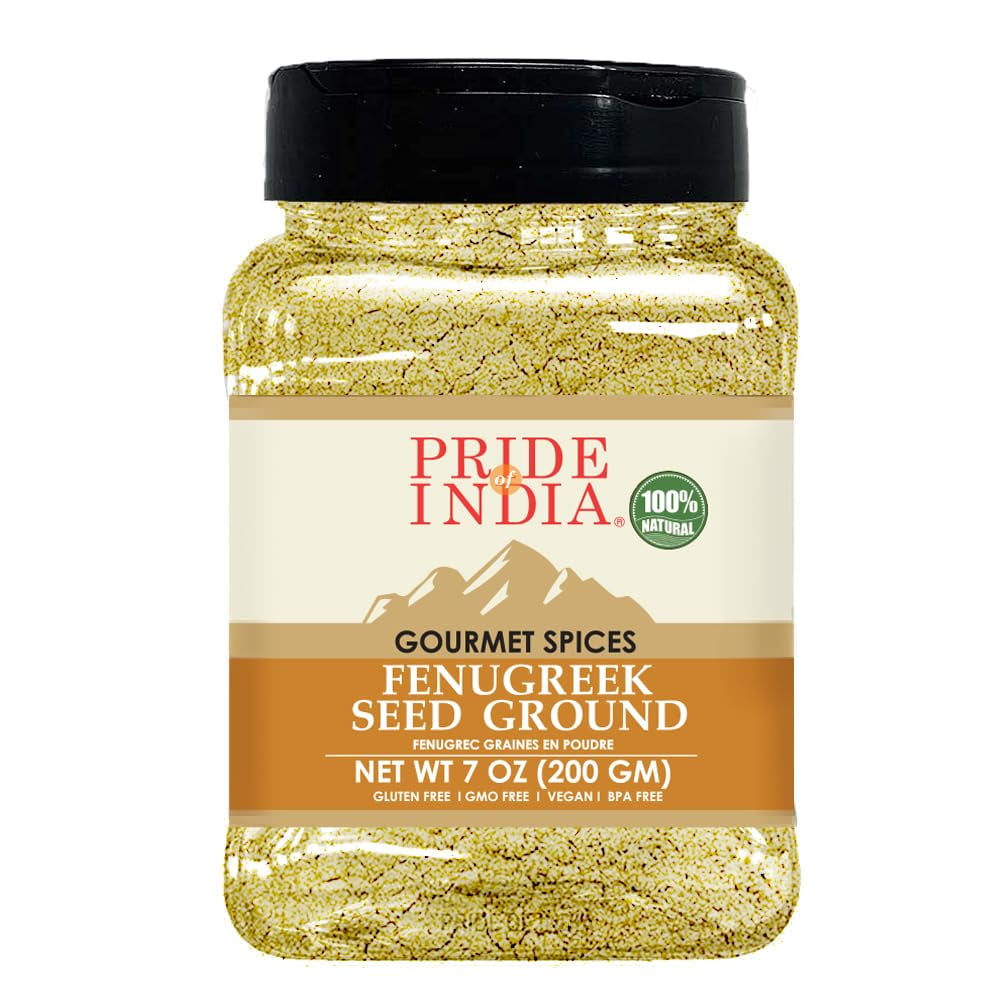 Pride of India - PACK of 6 - Fenugreek Seed Ground – Gourmet Indian ...