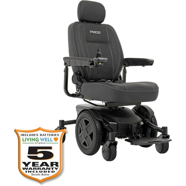 Pride Jazzy EVO 613Li Power Wheelchair, Lithium-ion Battery, with 5 ...
