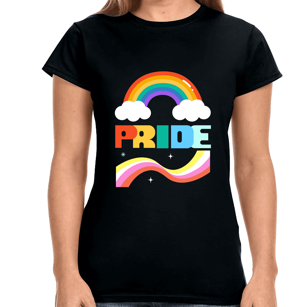 Pride LGBT Flag Lesbian Pride Month Transgender Gay Rainbow Shirts for ...