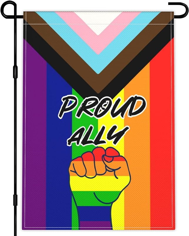 Pride LGBTQ Human Rights Garden Flag 12x18 Inch Equal Rights For Others ...