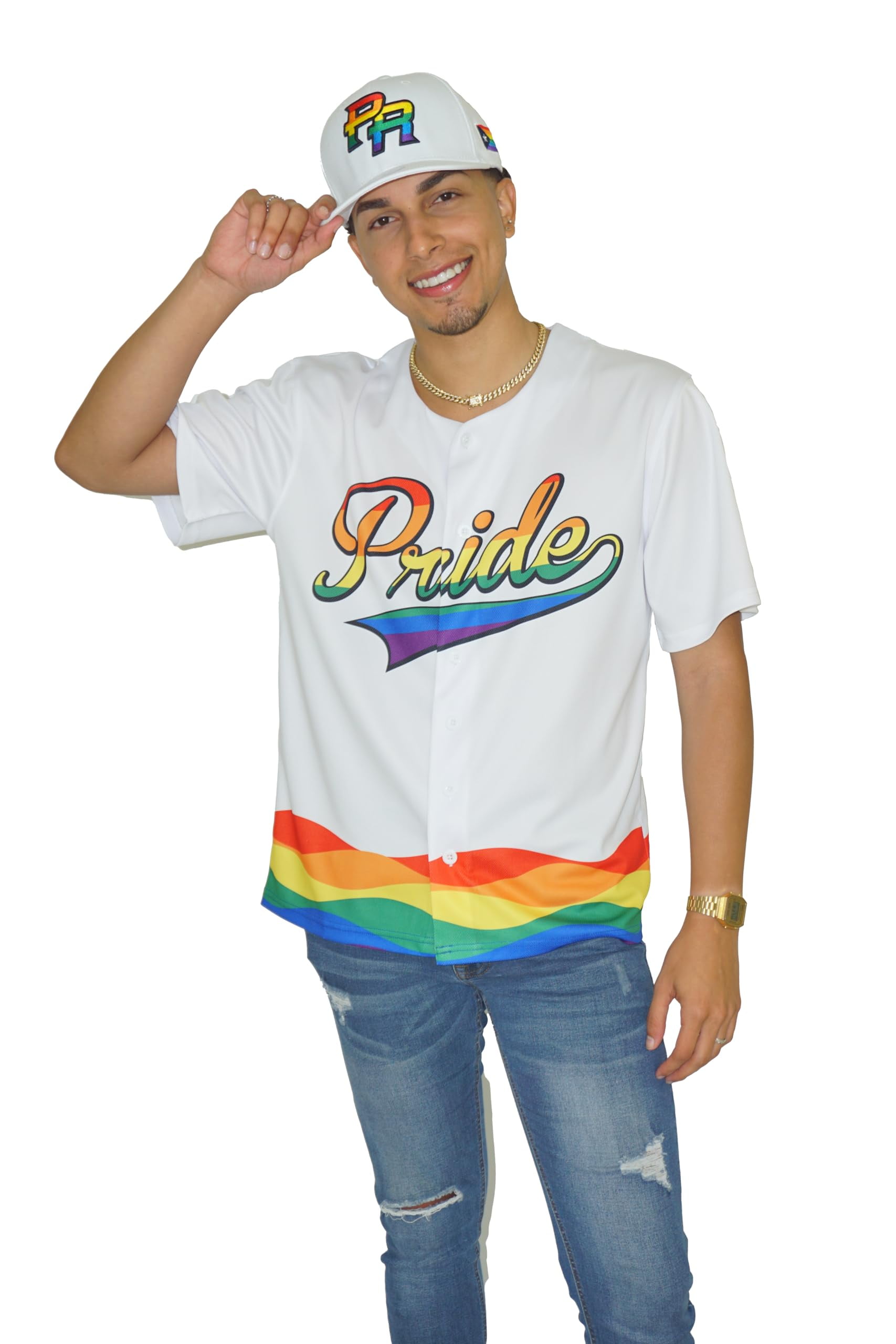 Pride LGBTQ, Rainbow Baseball Jersey, Pride Shirt, Gay Pride Month ...