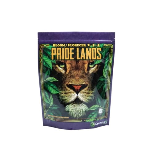 Pride Lands Premium Organic Bloom Fertilizer with NO Fillers, Bigger ...