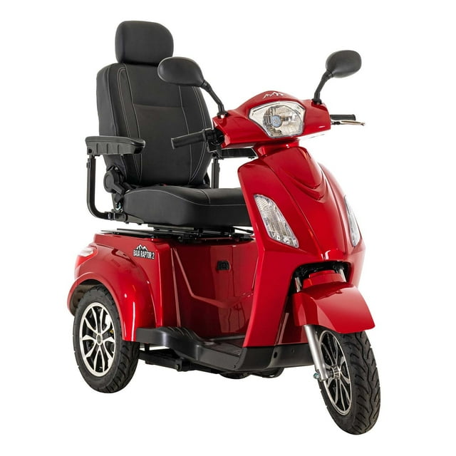 Pride Mobility Baja Raptor 2 BA300 Mobility Scooter, Candy Red ...