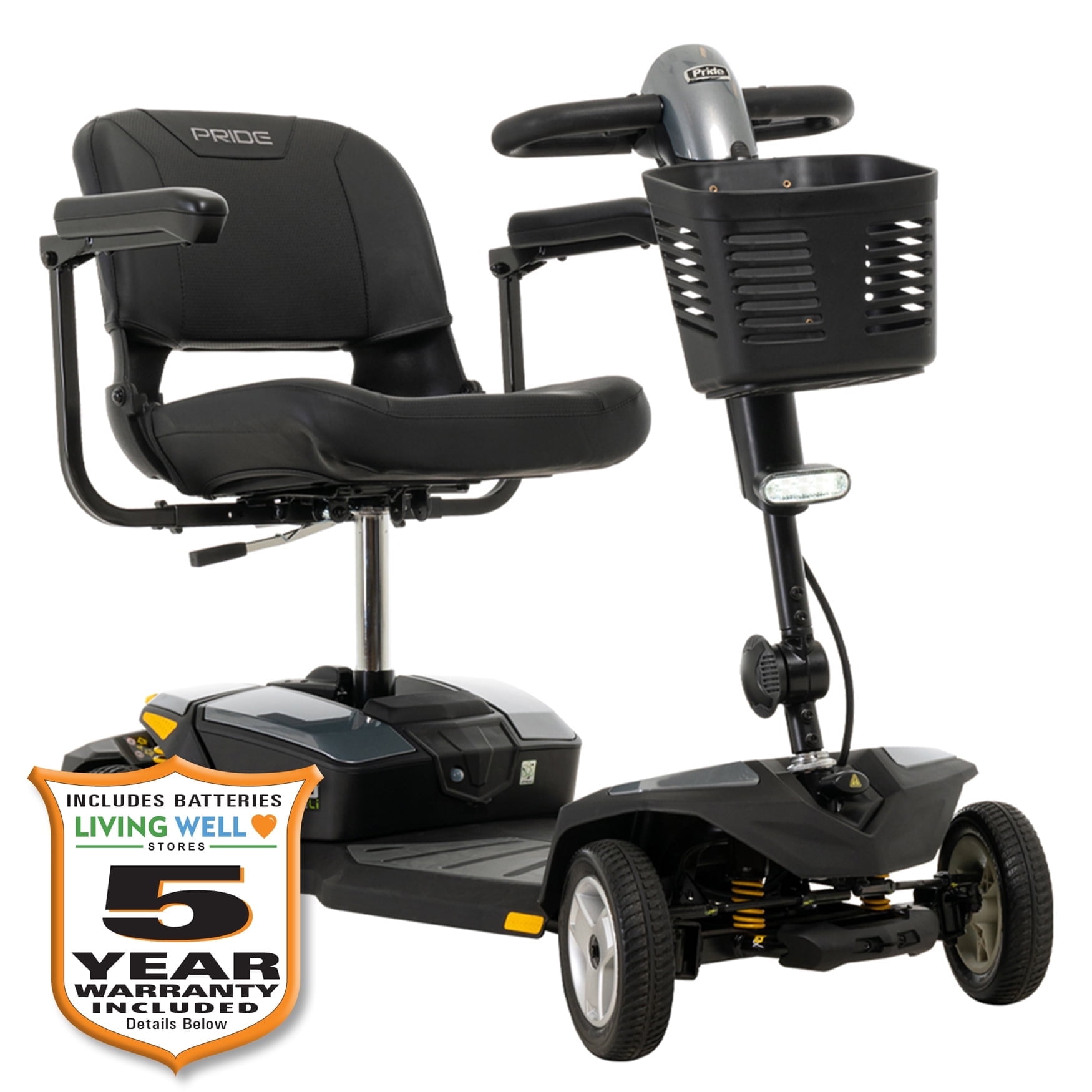 Pride Mobility Go-Go Endurance Li Portable, Lightweight & Fast Mobility ...