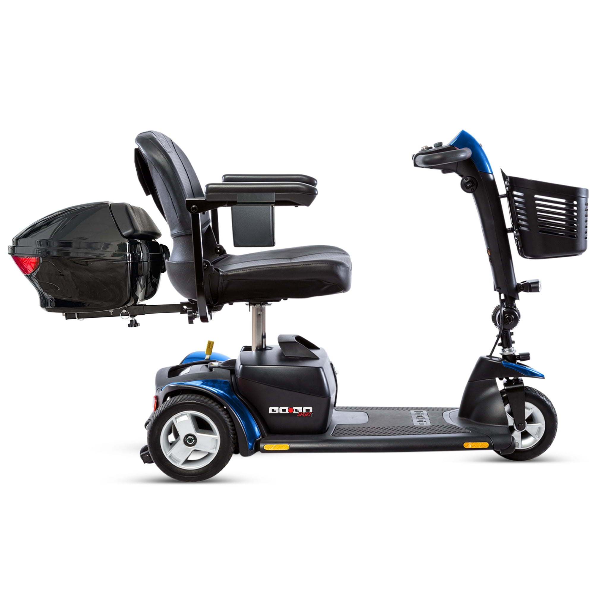 Pride Mobility Go Go Sport 3 Wheel Mobility Scooter, Includes ...