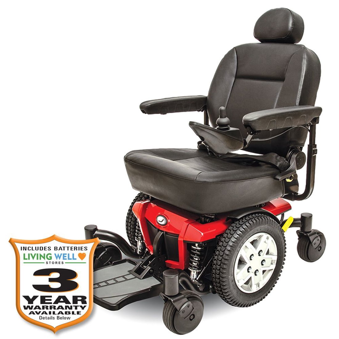 Pride Mobility Jazzy 600 ES Power Chair, 20 x 18 x 20 Captain Seat ...