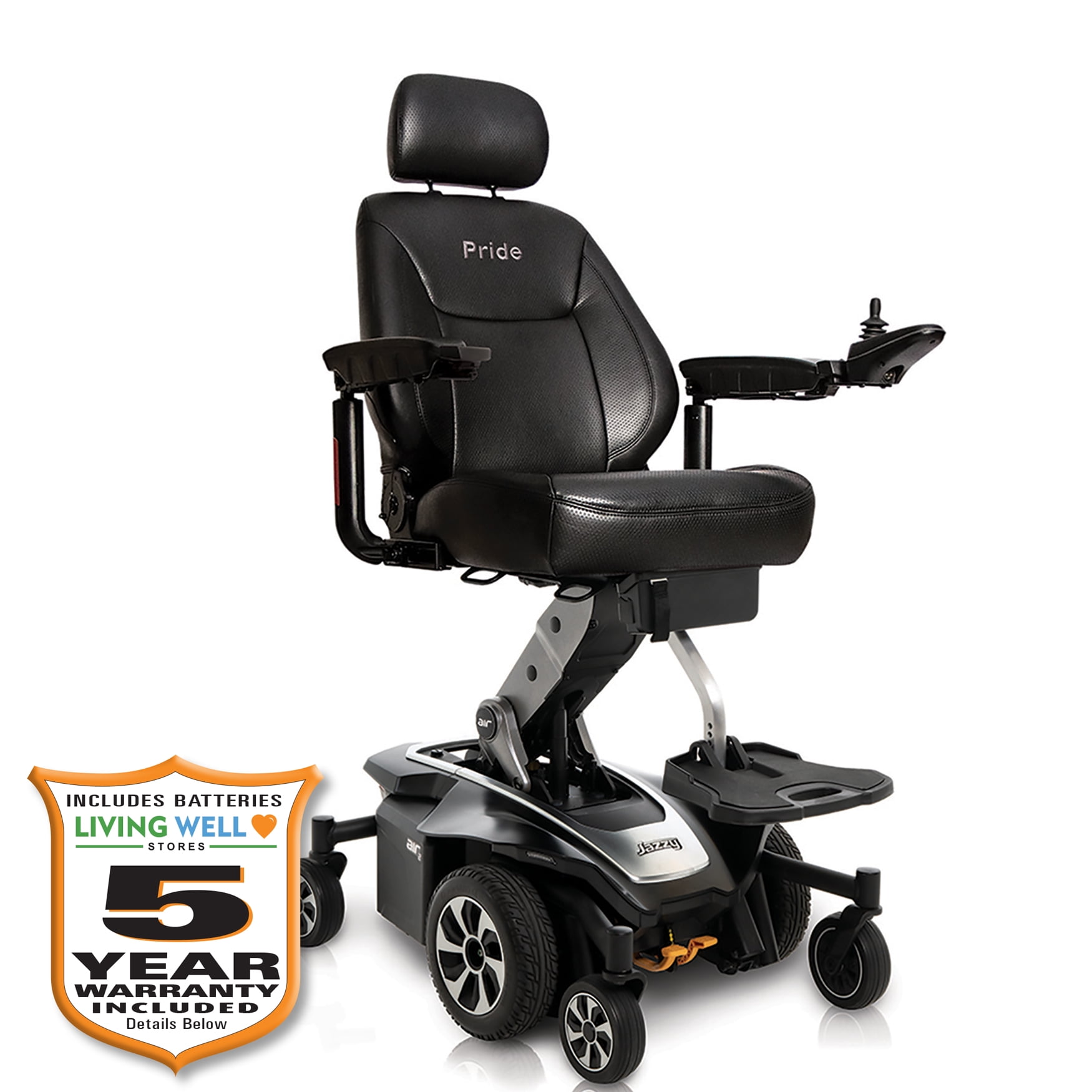Pride Mobility Jazzy Air 2 Power Chair, with 5-Year Extended Warranty ...