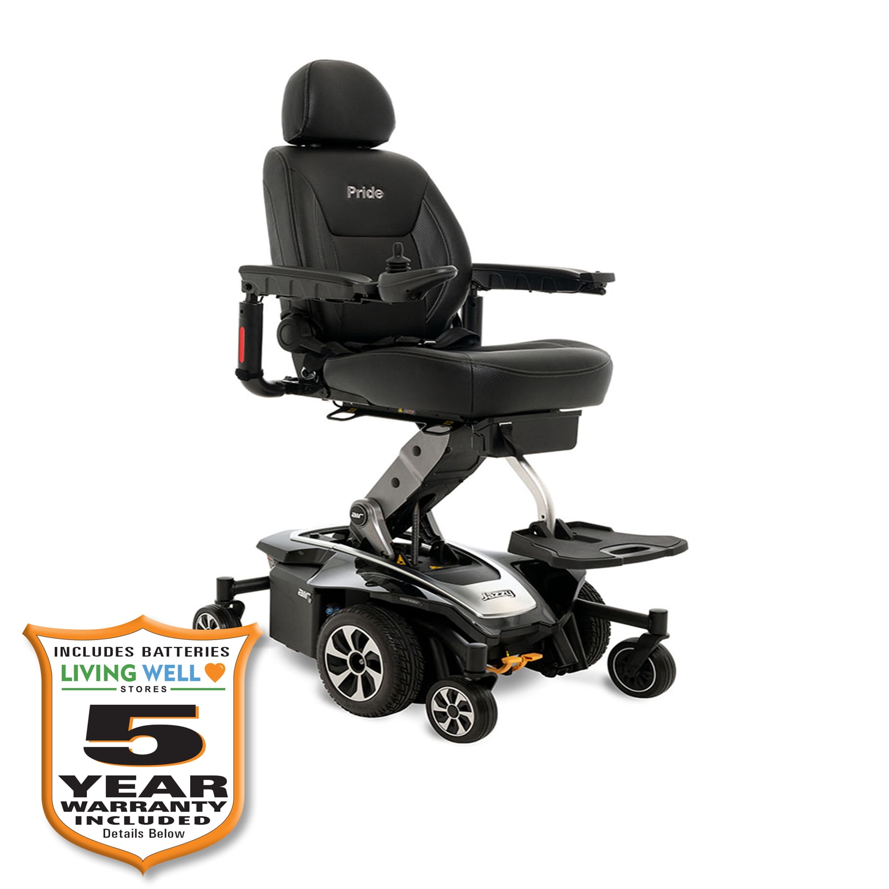 Pride Mobility Jazzy Air 2 Adjustable Electric Wheelchair, with 3-Year ...