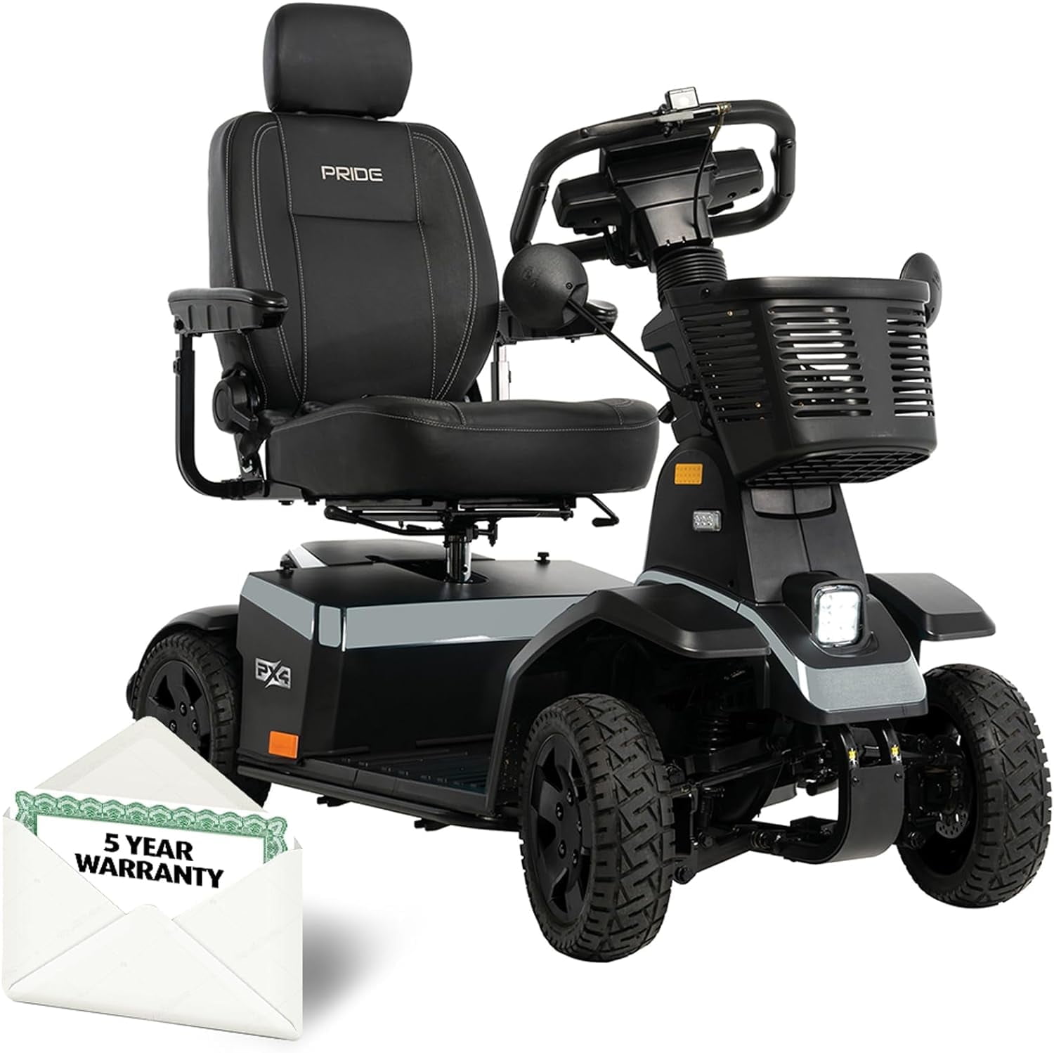 Pride Mobility PX4 Super Heavy Duty Mobility Scooter with 5-Year ...