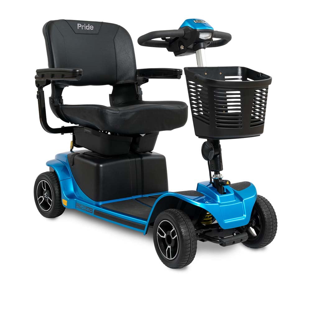 Pride Mobility Revo 2.0 4 Wheel S67 Mobility Scooter, True Blue ...