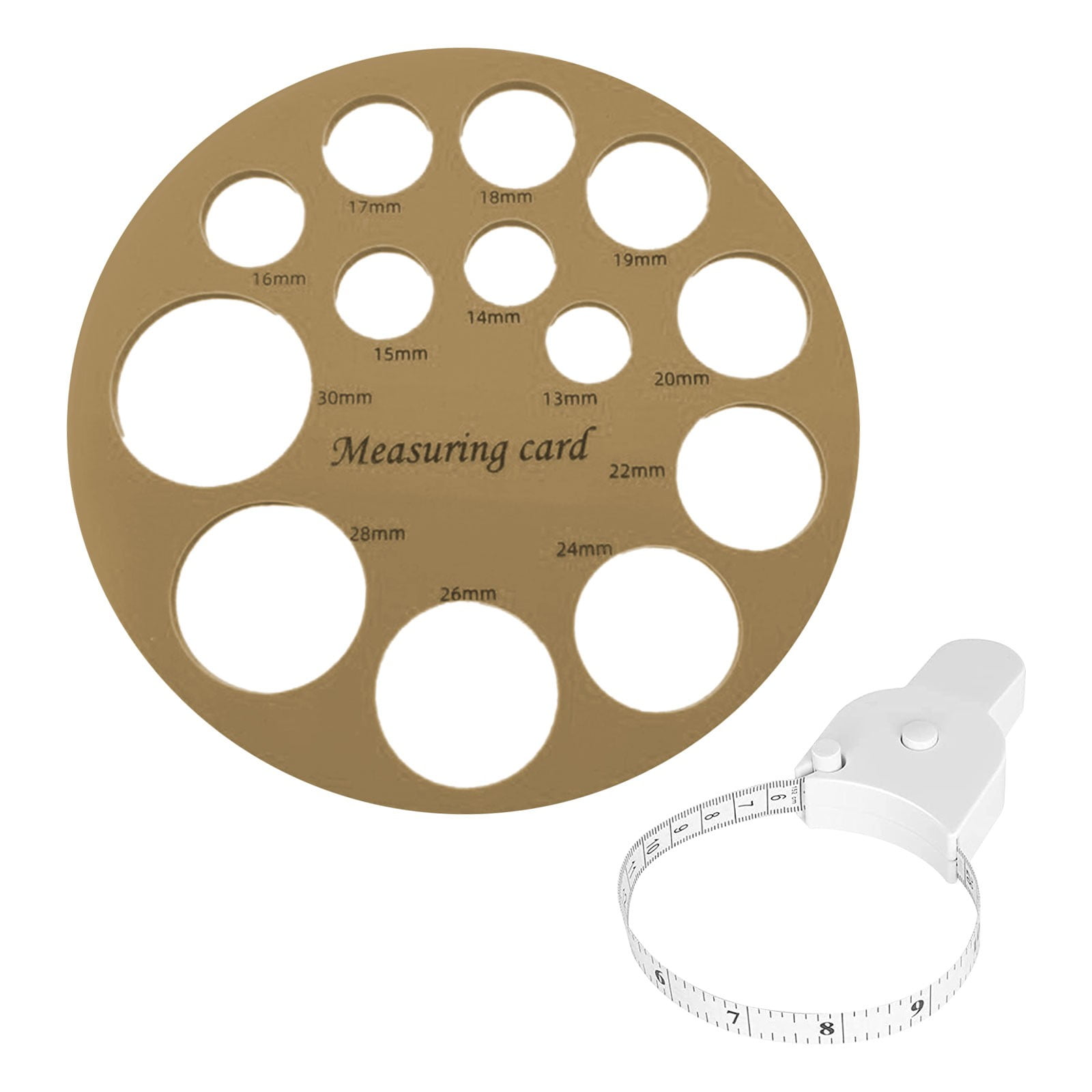 Pride Month Clearance Circular nipple measuring silicone ruler nipple ...