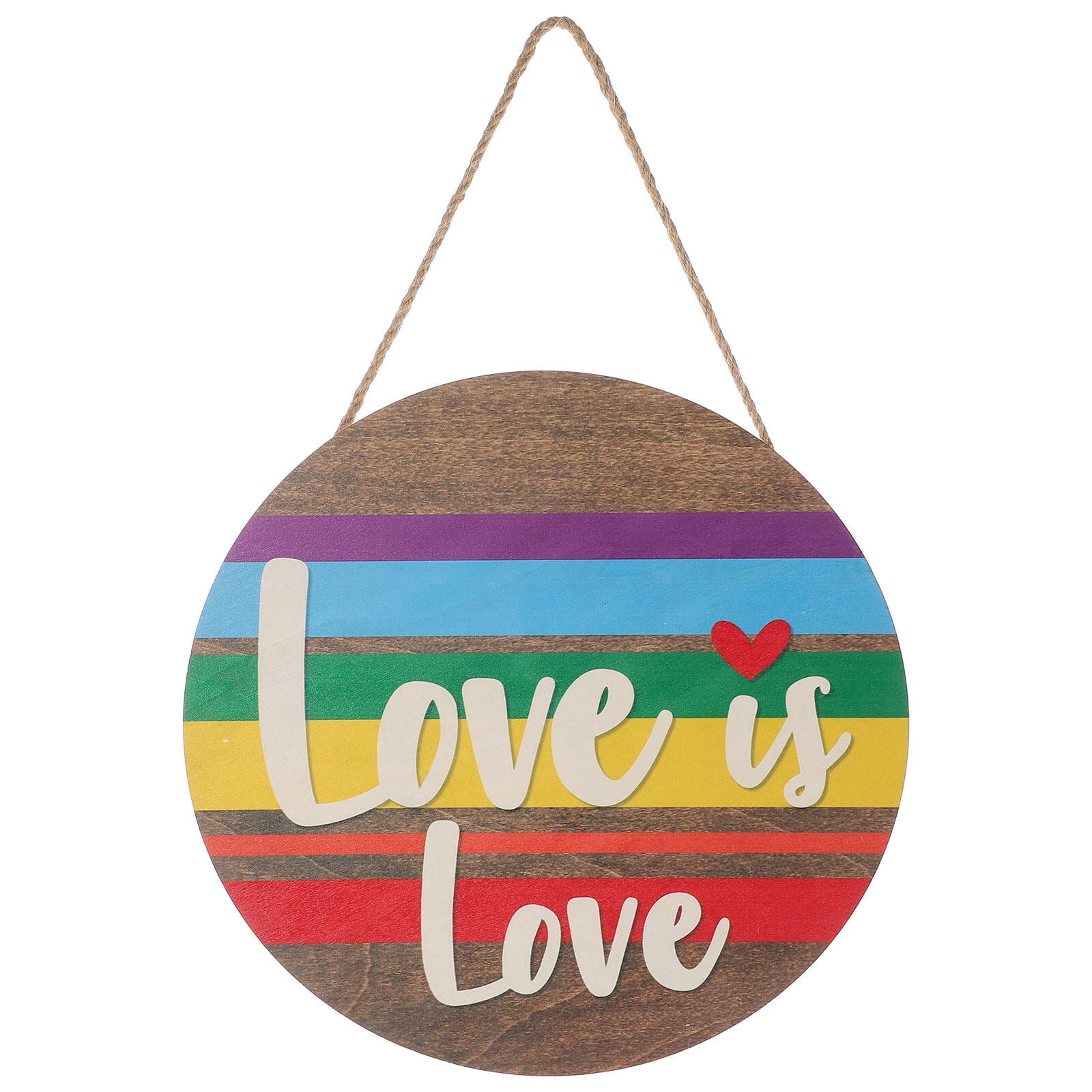 Decoration Rainbow Door Sign Front Door Doorplate Wall Hanging Decor ...