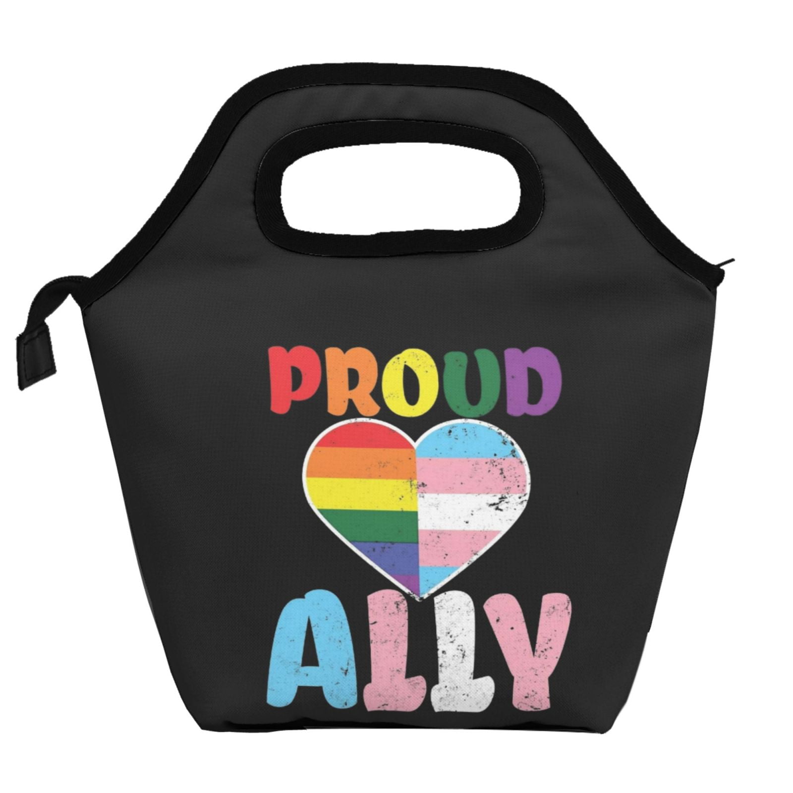 Pride Month Lgbtq Gay Pride Ally Insulated Lunch Bag Portable Cooler