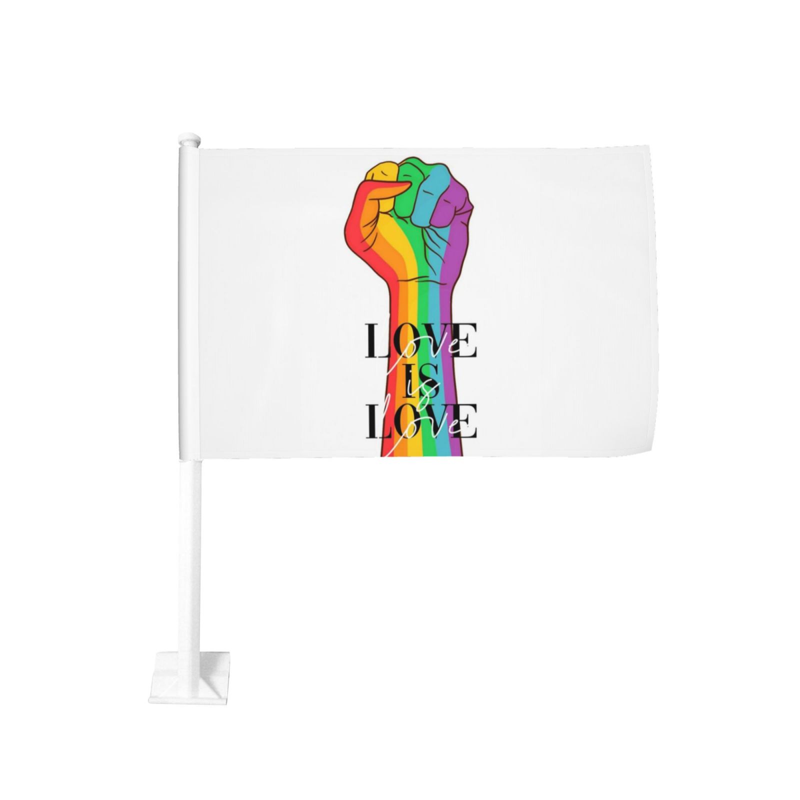 Pride Month Lgbtq G-ay Pride Ally Car Flag Double-Sided Outdoor Flags ...