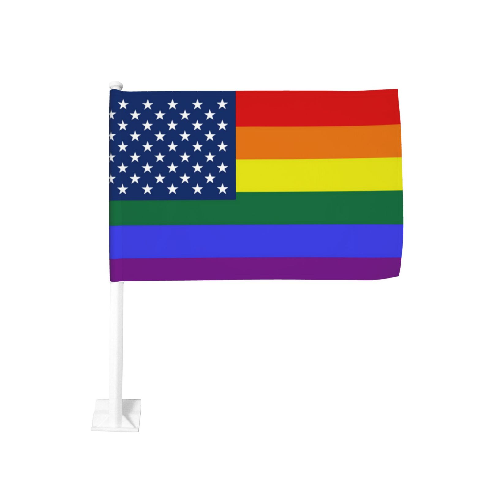 Pride Month Lgbtq G-ay Pride Ally Car Flag Double-Sided Outdoor Flags ...