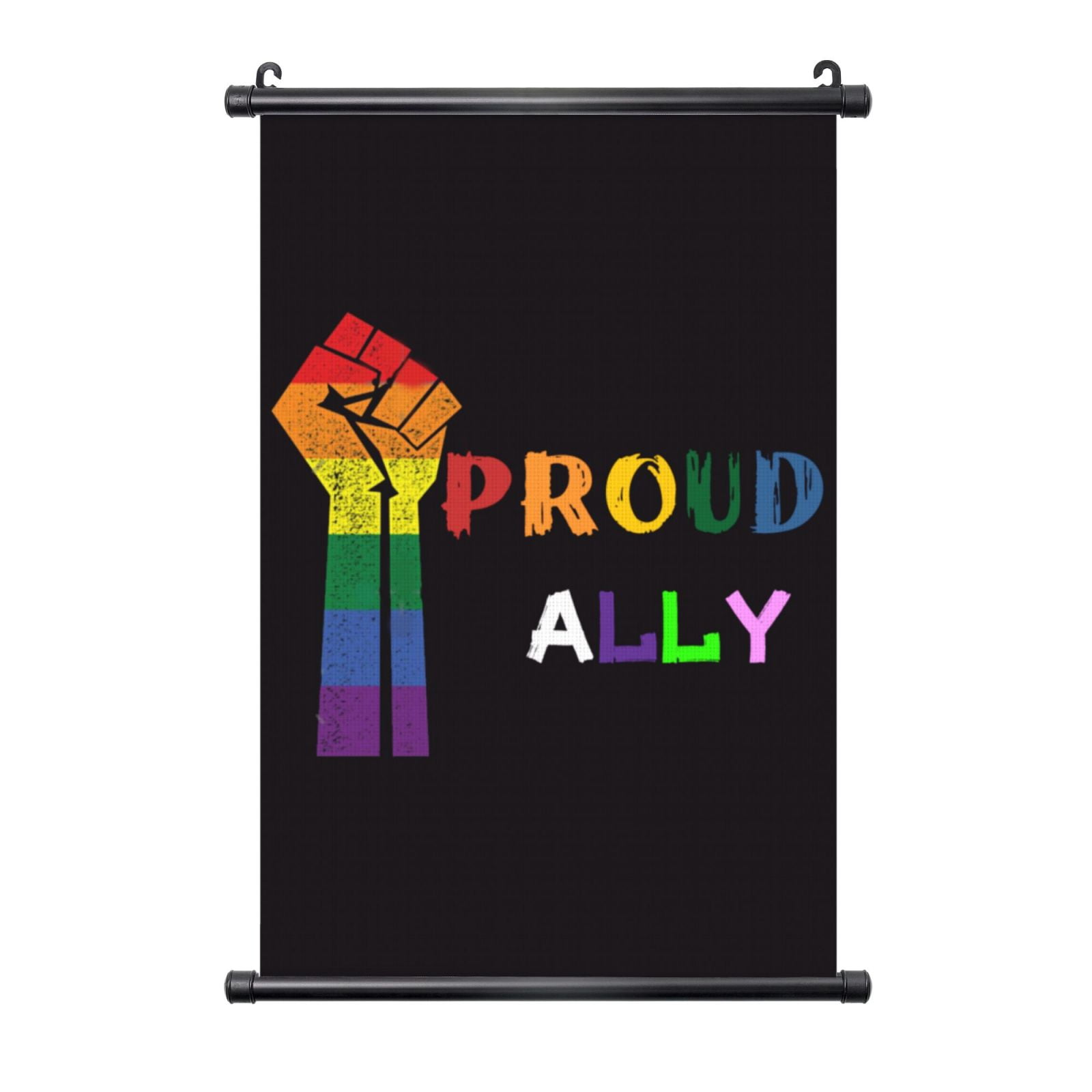Pride Month Lgbtq G-ay Pride Ally Poster Wall Art Banner Backdrop ...