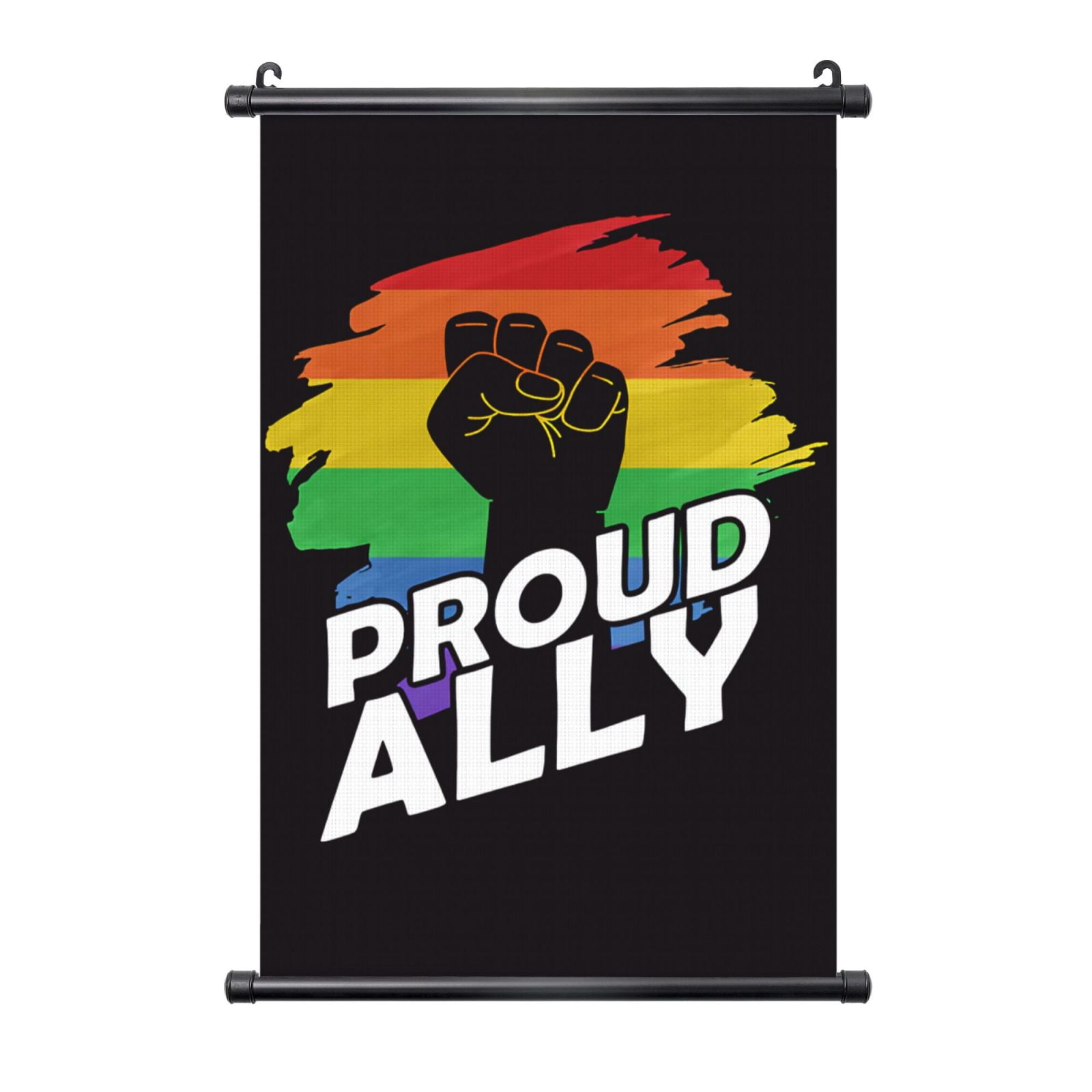 Pride Month Lgbtq G-ay Pride Ally Poster Wall Art Banner Backdrop ...