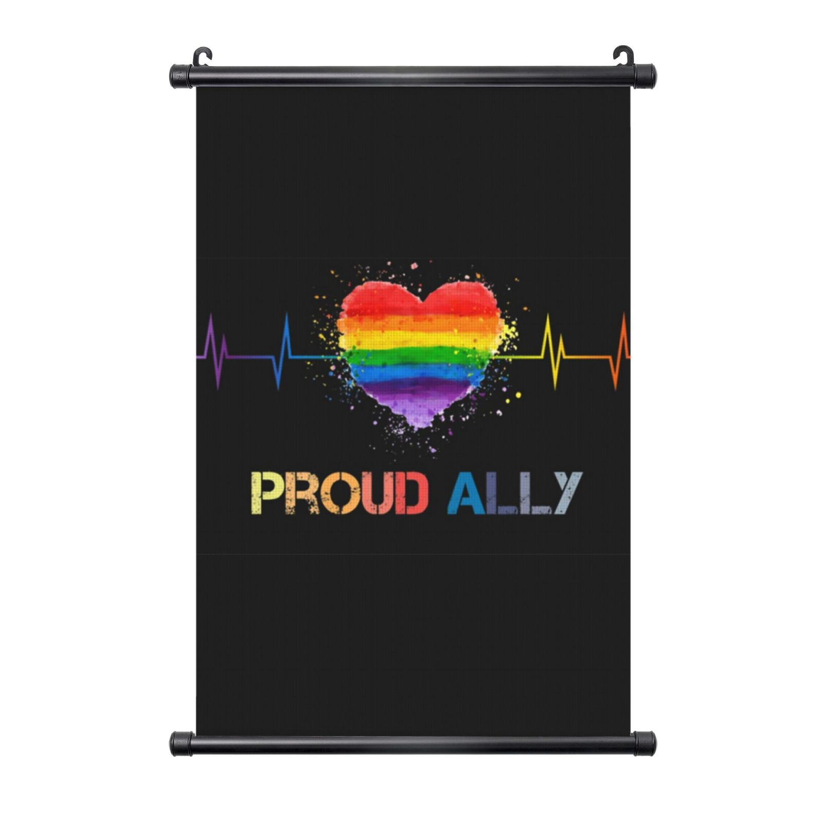 Pride Month Lgbtq G-ay Pride Ally Poster Wall Art Banner Backdrop ...