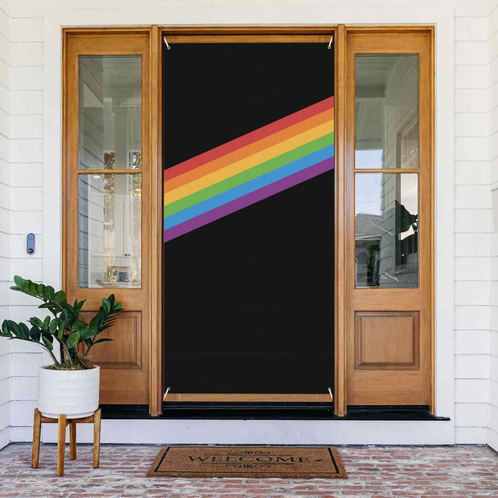 Pride Month Lgbtq Gay Pride Ally Door Cover Decoration Backdrop Banner ...