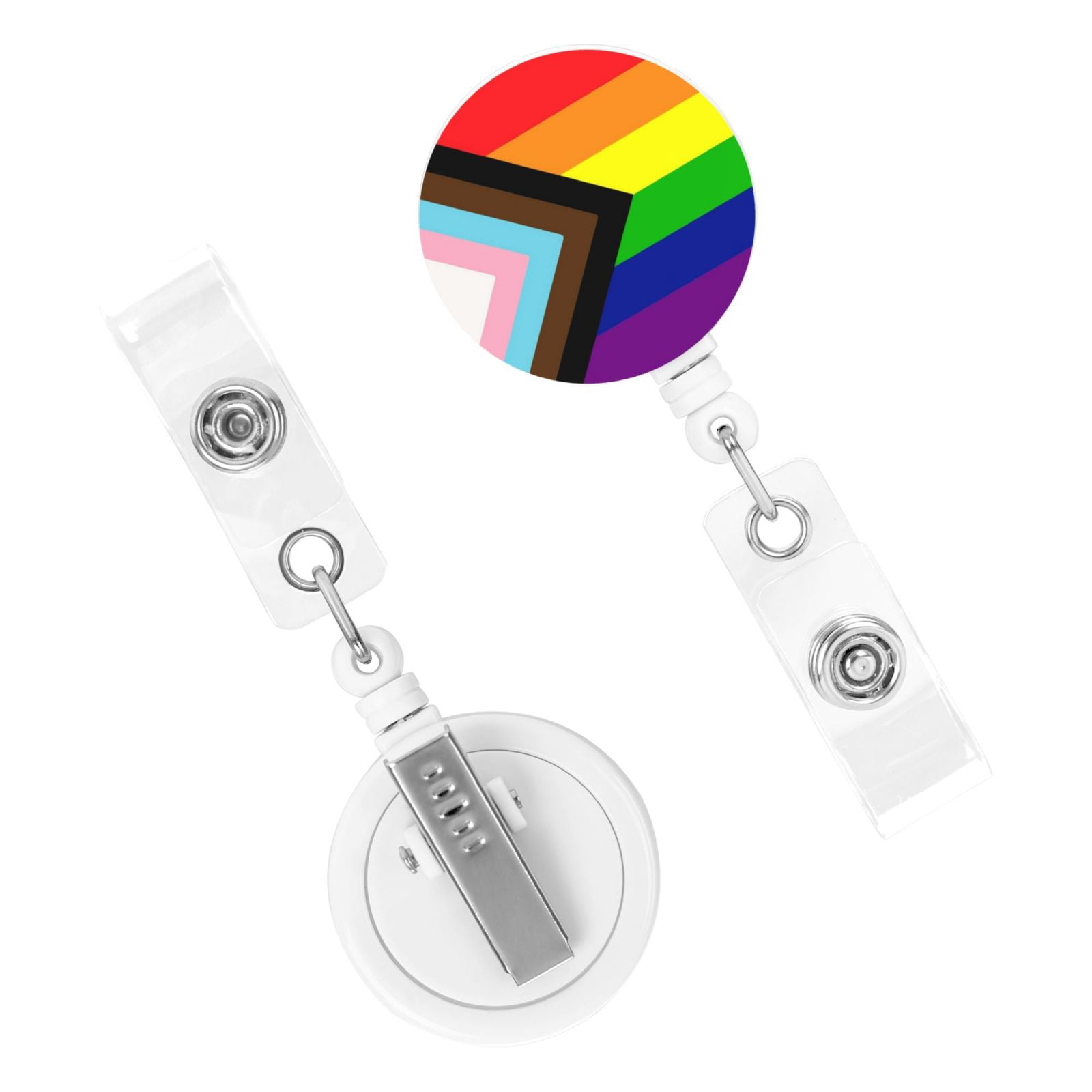 Pride Month Lgbtq Gay Pride Ally Badge Reel Retractable Badge Clip Id ...
