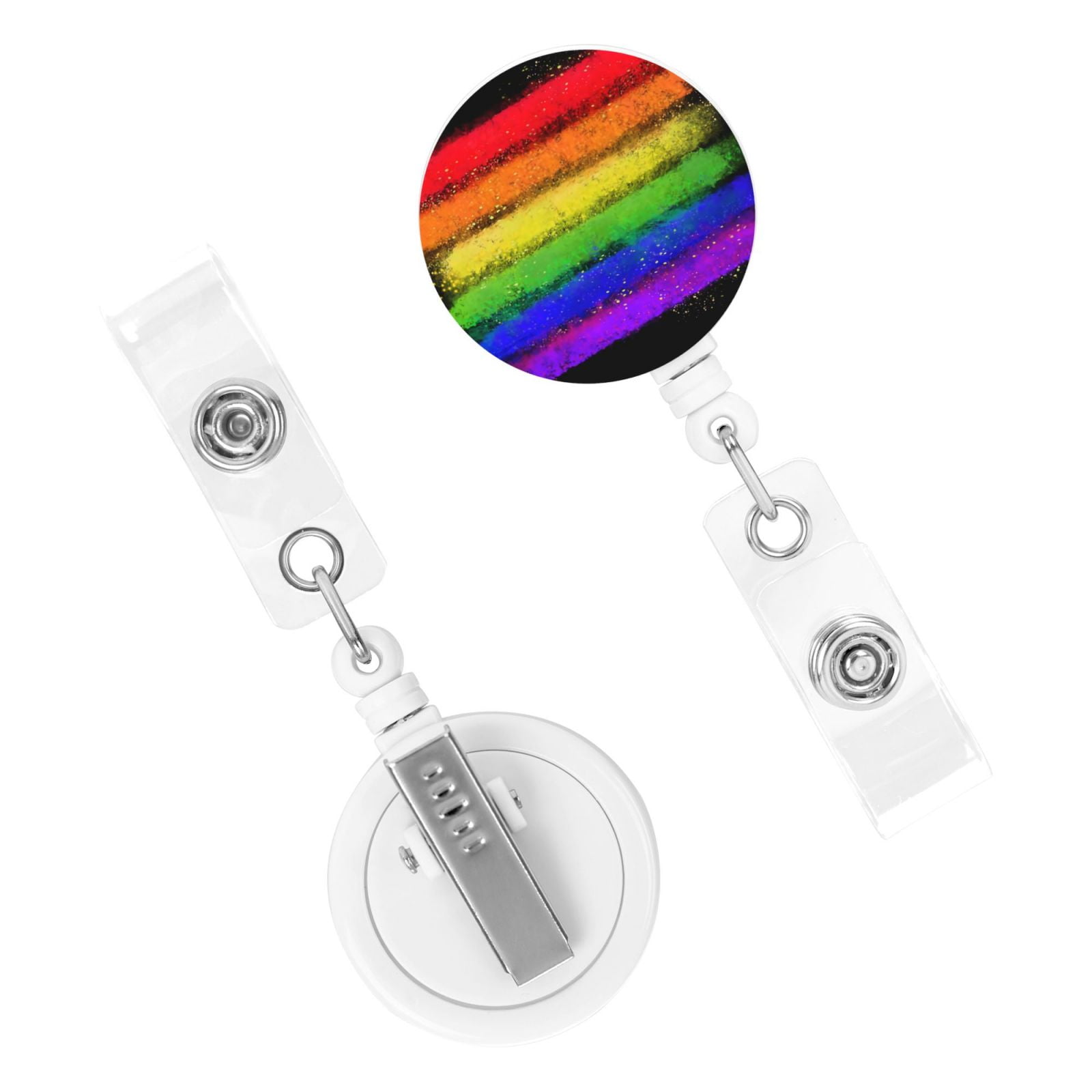 Pride Month Lgbtq Gay Pride Ally Badge Reel Retractable Badge Clip Id ...
