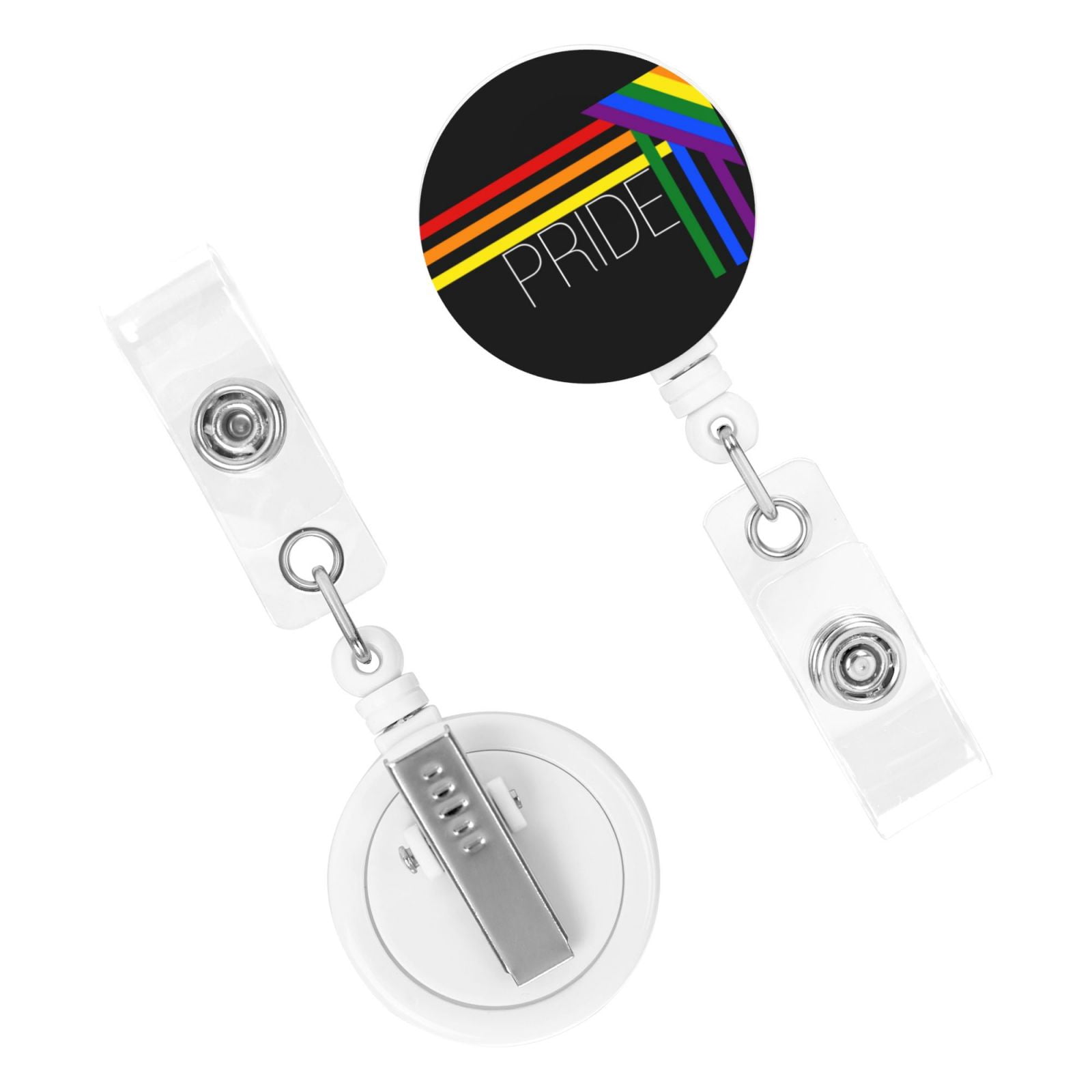 Pride Month Lgbtq Gay Pride Ally Badge Reel Retractable Badge Clip Id ...