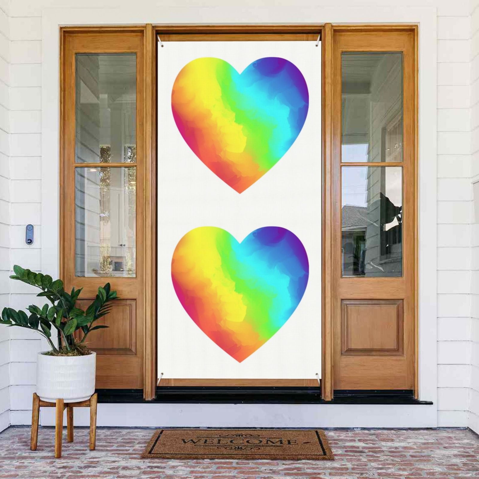 Pride Month Lgbtq Gay Pride Ally Door Cover Decoration Backdrop Banner ...