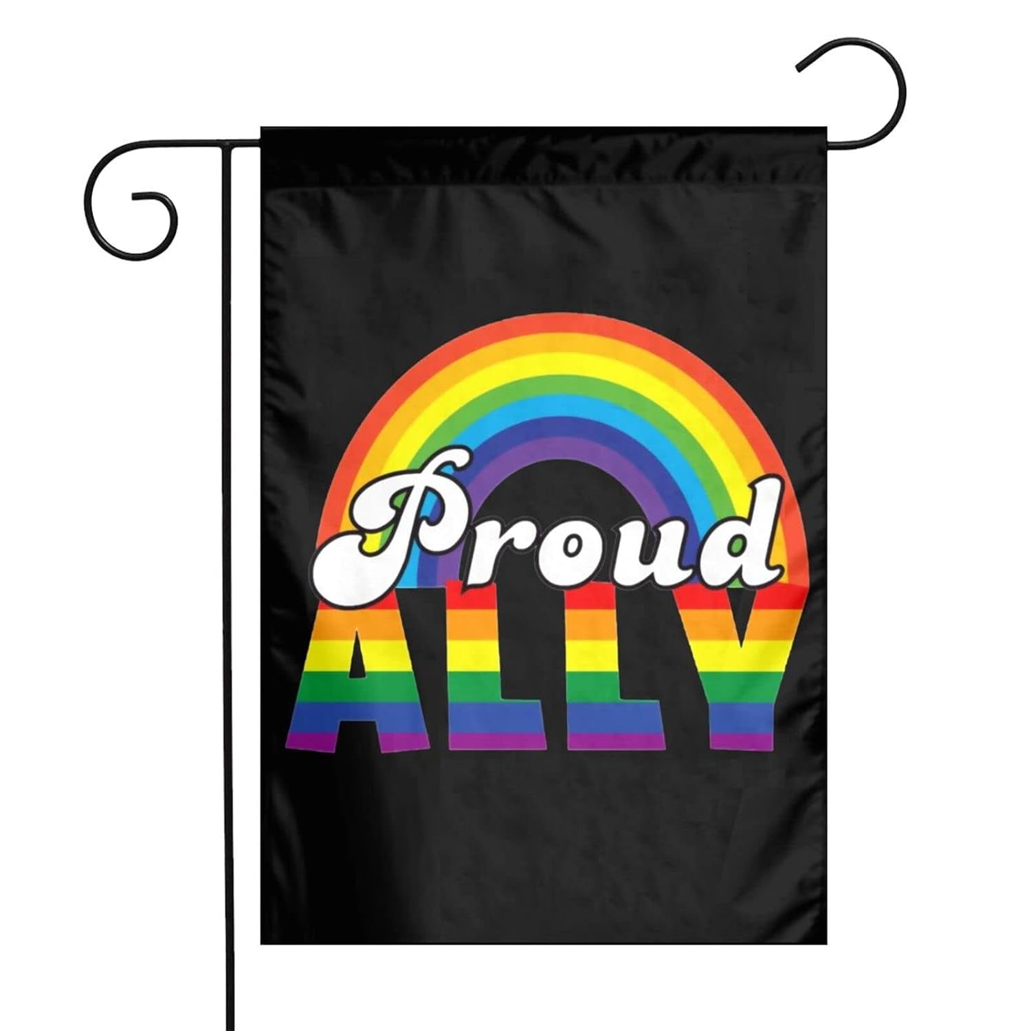 Pride Month Lgbtq Gay Pride Ally Garden Flag Double Sided Banner Flags ...
