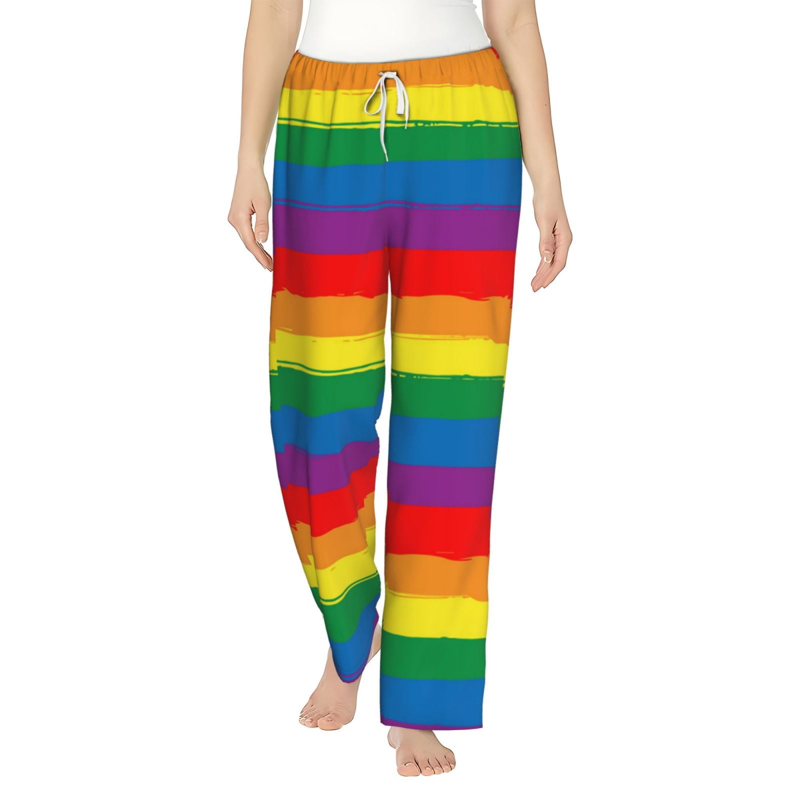 Pride Month Lgbtq Gay Pride Ally Women'S Pajama Pants Straight Leg ...