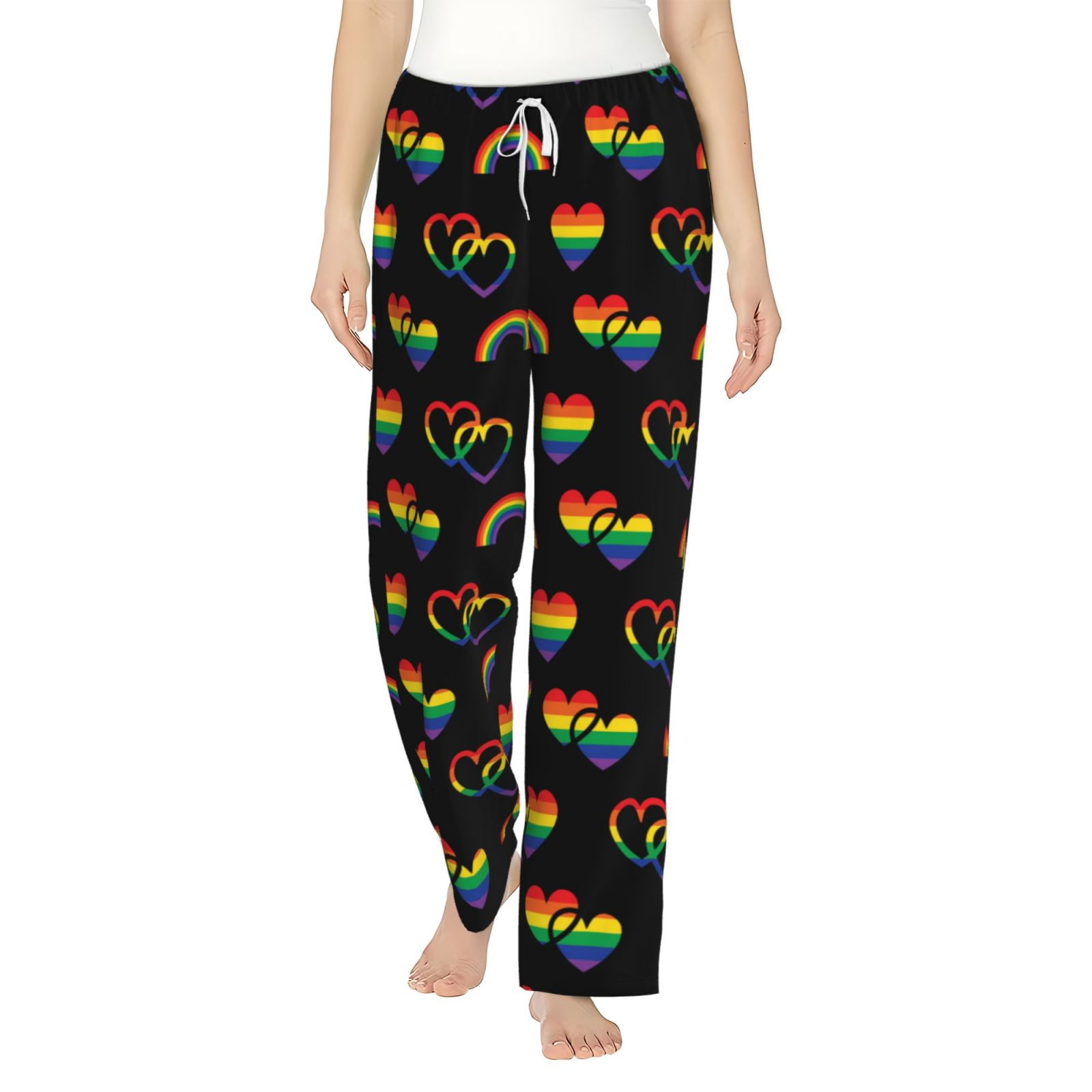 Pride Month Lgbtq Gay Pride Ally Women'S Pajama Pants Straight Leg ...