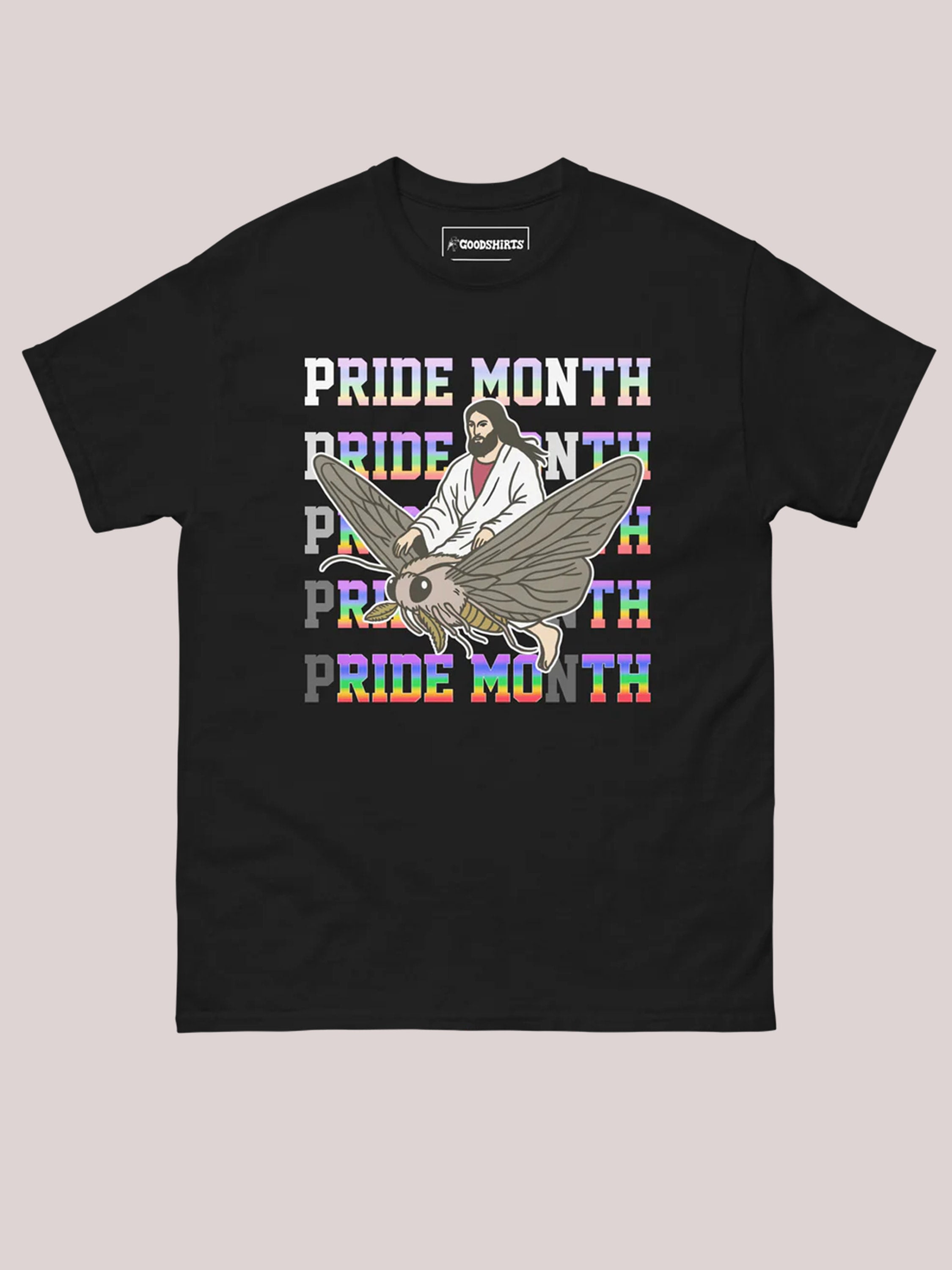 Pride Month. Ride Moth shirt - Walmart.com