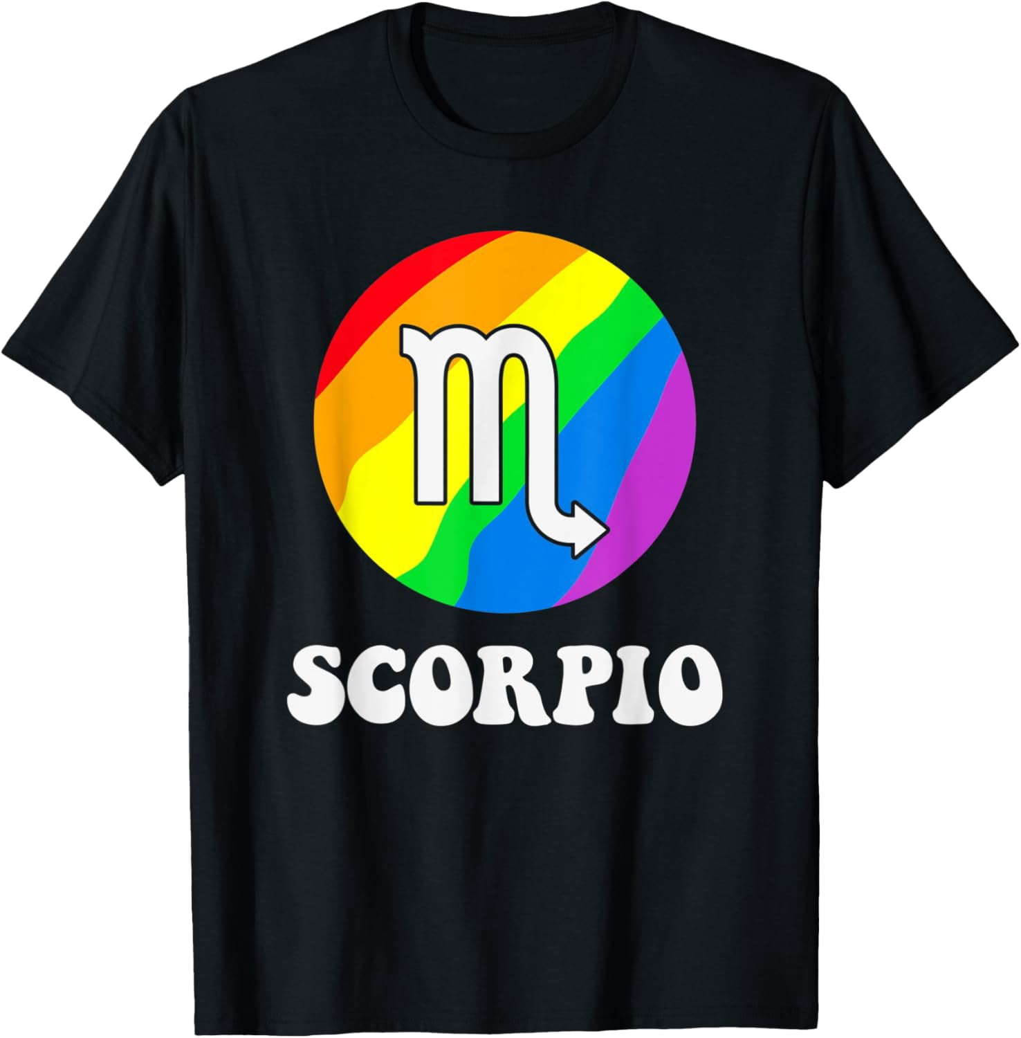 Pride Month Zodiac Sign Star Scorpio T-Shirt men and women can wear ...