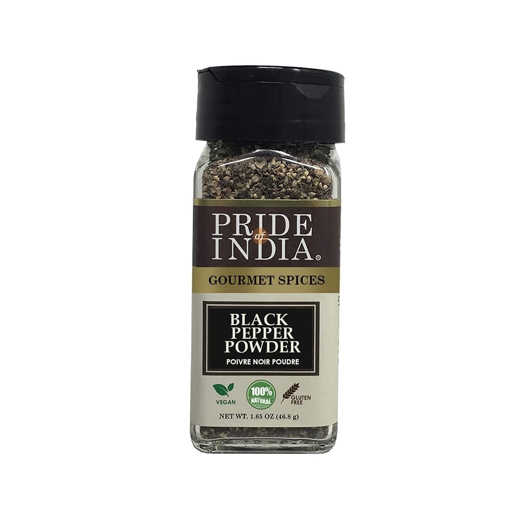 Pride of India – Black Pepper Ground – Ideal for Gourmet Dishes/Soups ...