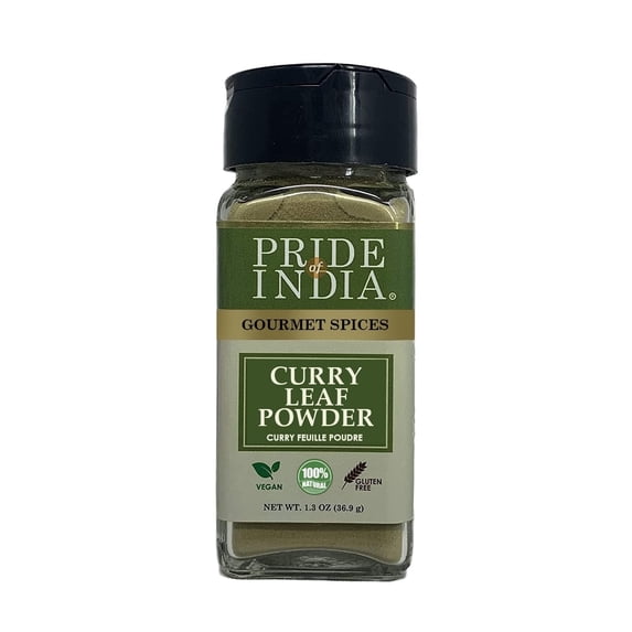 Pride Of India Curry Leaf Powder, Ground Gourmet Spice Blend for Soups ...